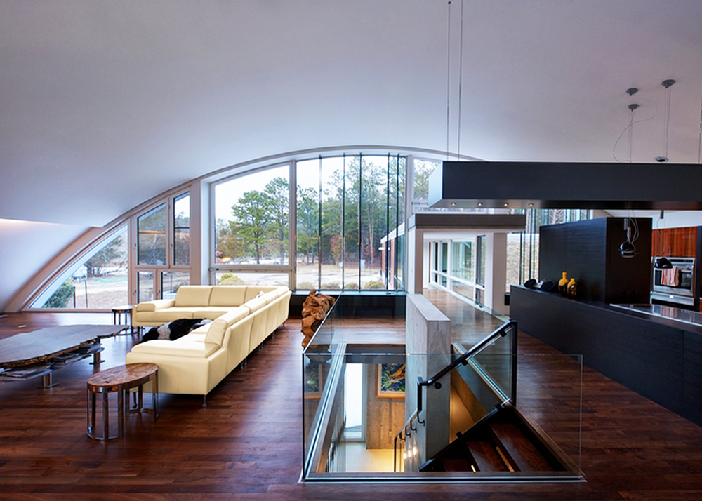 MB Architecture’s Stunning Energy-efficient Green Arc House is Mostly ...