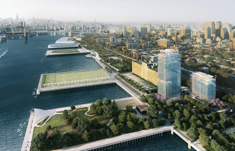 14 New Designs Proposed for Brooklyn Bridge Park Project