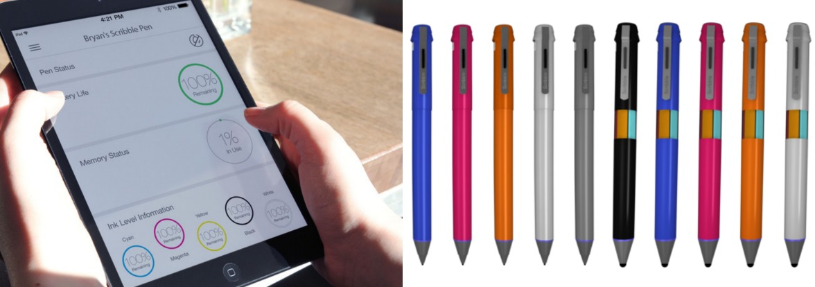 Forget the Crayon Box: Scribble Pen Draws in 16 Million Colors | 6sqft