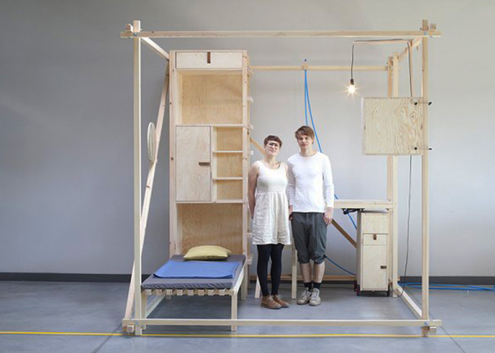 2.5³ is a Multifunctional Living Cube for Contemporary Nomadism | 6sqft