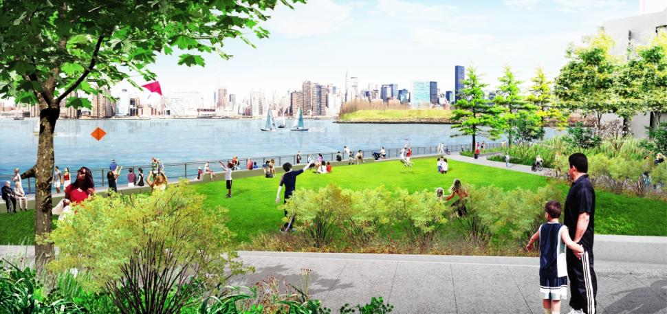 REVEALED: Renderings of Greenpoint Landing's Waterfront Park Designed ...