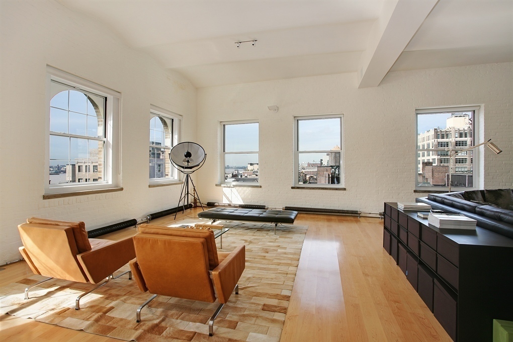 Dare to Shower in This $10.5M David Mann-Designed Tribeca Loft | 6sqft