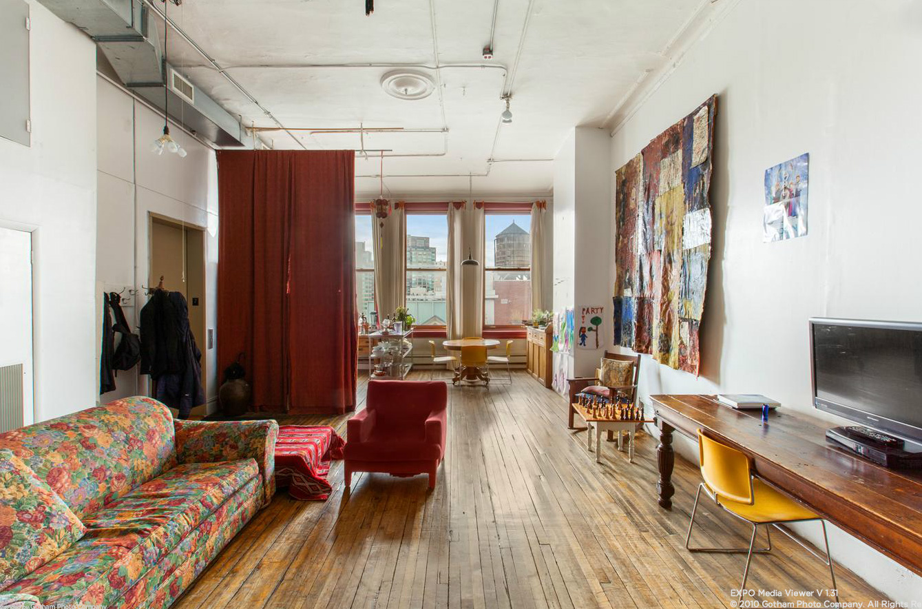 This Massive SoHo Loft Has Great Windows and a True Artist's Vibe | 6sqft