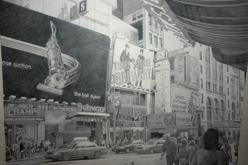 Hyperrealistic Artist Paul Cadden Uses Only a Pencil to Recreate Urban ...