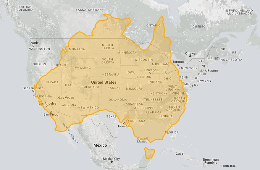 'True Size Map' Will Change Everything You Think About World Geography ...